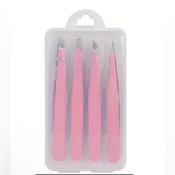 Makeup | Set Of 4 Stainless Steel Precision Tweezers Set Nip Choice Is ...